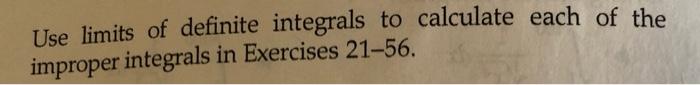 Solved Use limits of definite integrals to calculate each of | Chegg.com