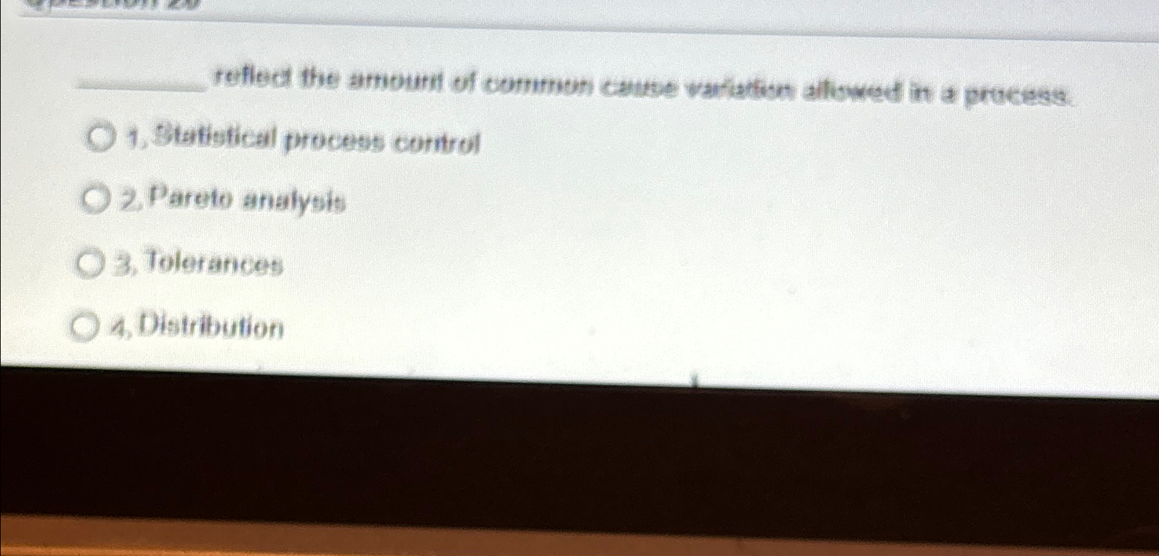 Solved refled the amount of commen cause vartation allowed | Chegg.com