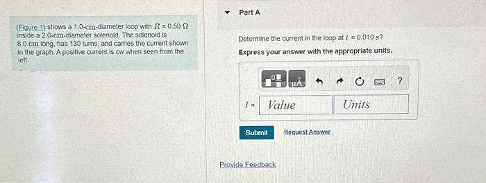 Solved (Figure 1) shows a 1.0-cm-diameter loop with R=0.50Ω | Chegg.com