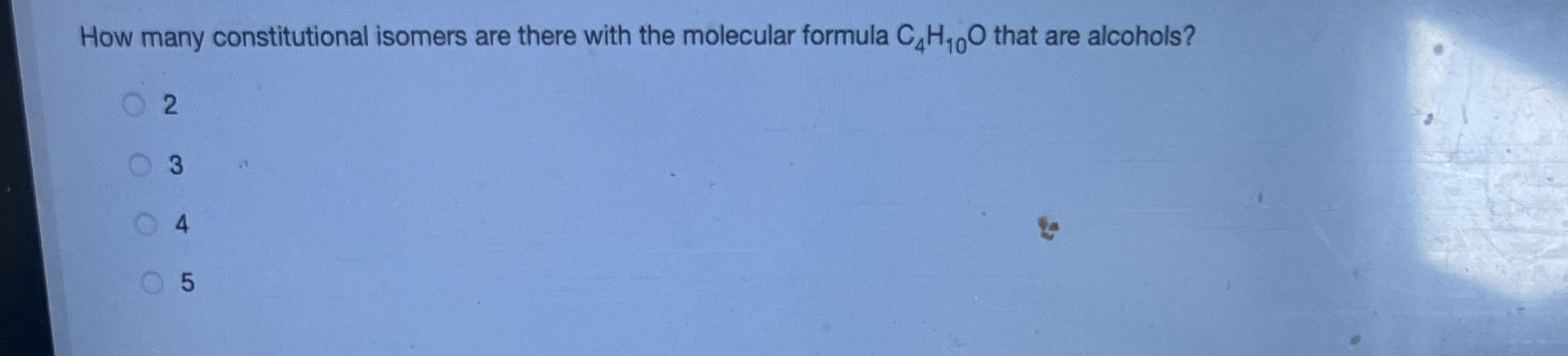 Solved How many constitutional isomers are there with the | Chegg.com