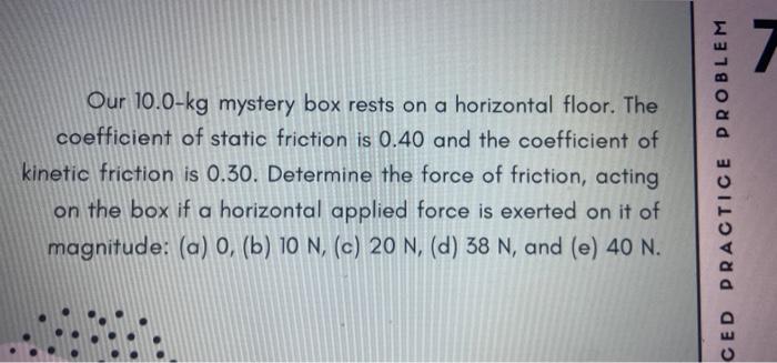 Solved !! DUE TOMORROW !! ANSWER IN GRESA (given, required, | Chegg.com