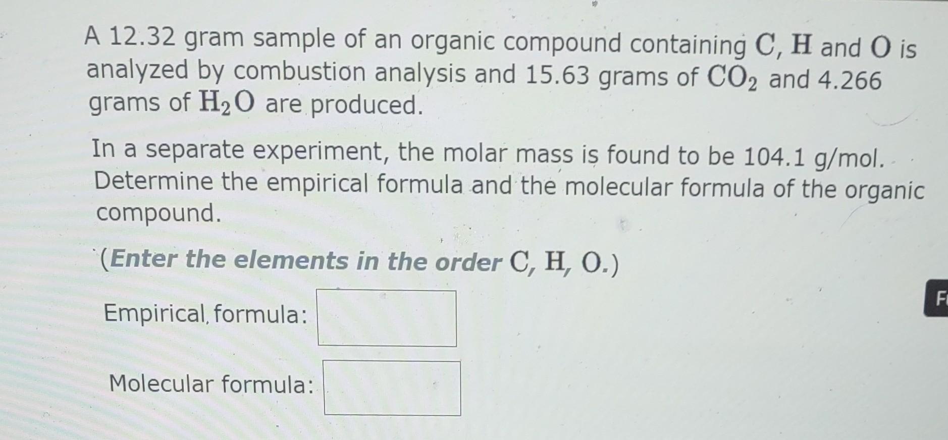 Solved When 4.180 grams of a hydrocarbon, CxHy, were burned | Chegg.com
