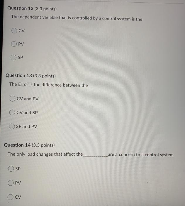 Solved The device that receives a control signal to regulate | Chegg.com