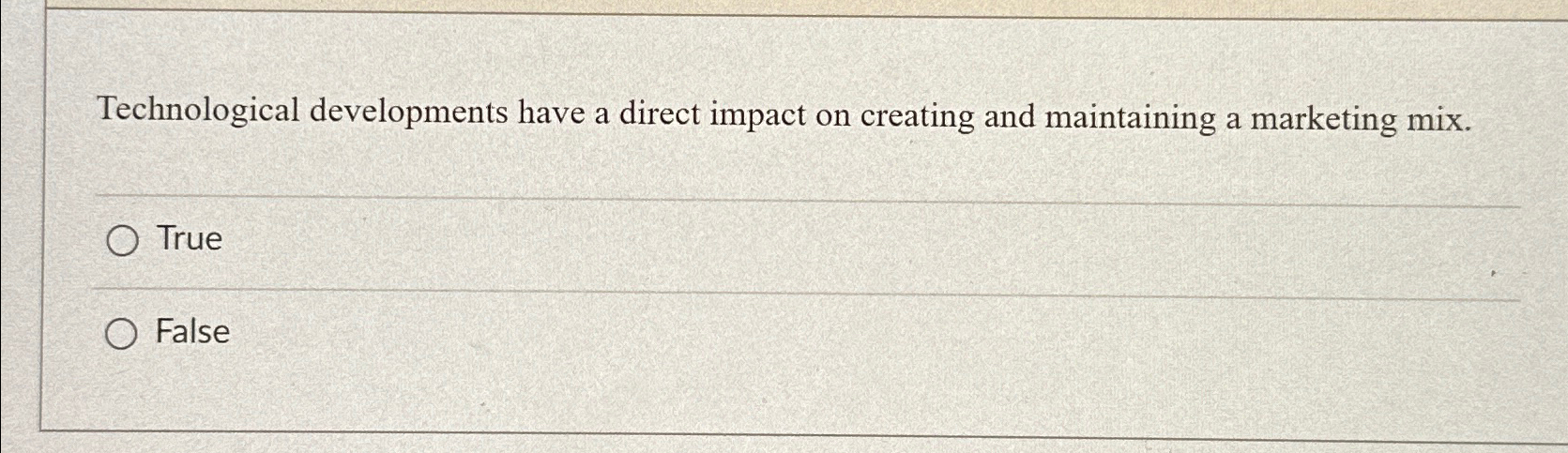 Solved Technological developments have a direct impact on | Chegg.com