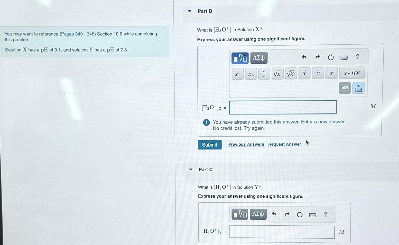 Solved Part BYou may want to reference (Pages 340 - 346) | Chegg.com