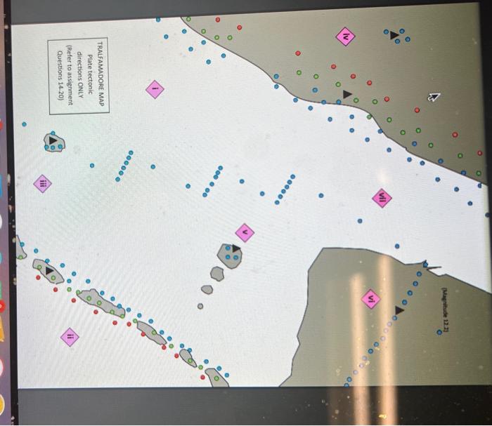 Solved The roman numeral marked "v" 'on the Tralfamadore map | Chegg.com