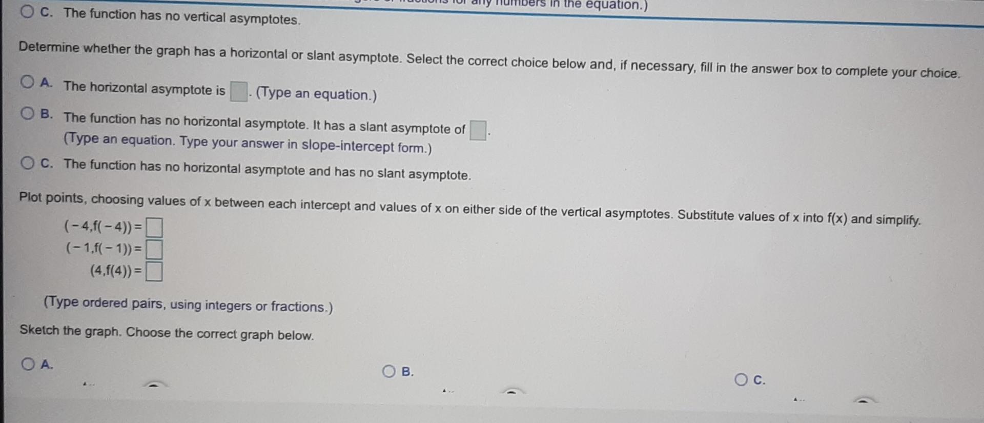 Solved Follow the nine-step graphing strategy to sketch the | Chegg.com
