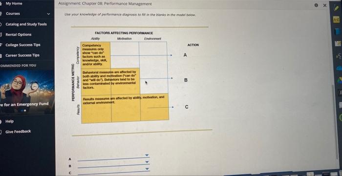 Solved Assignment Chapter 08: Performance Management Use | Chegg.com
