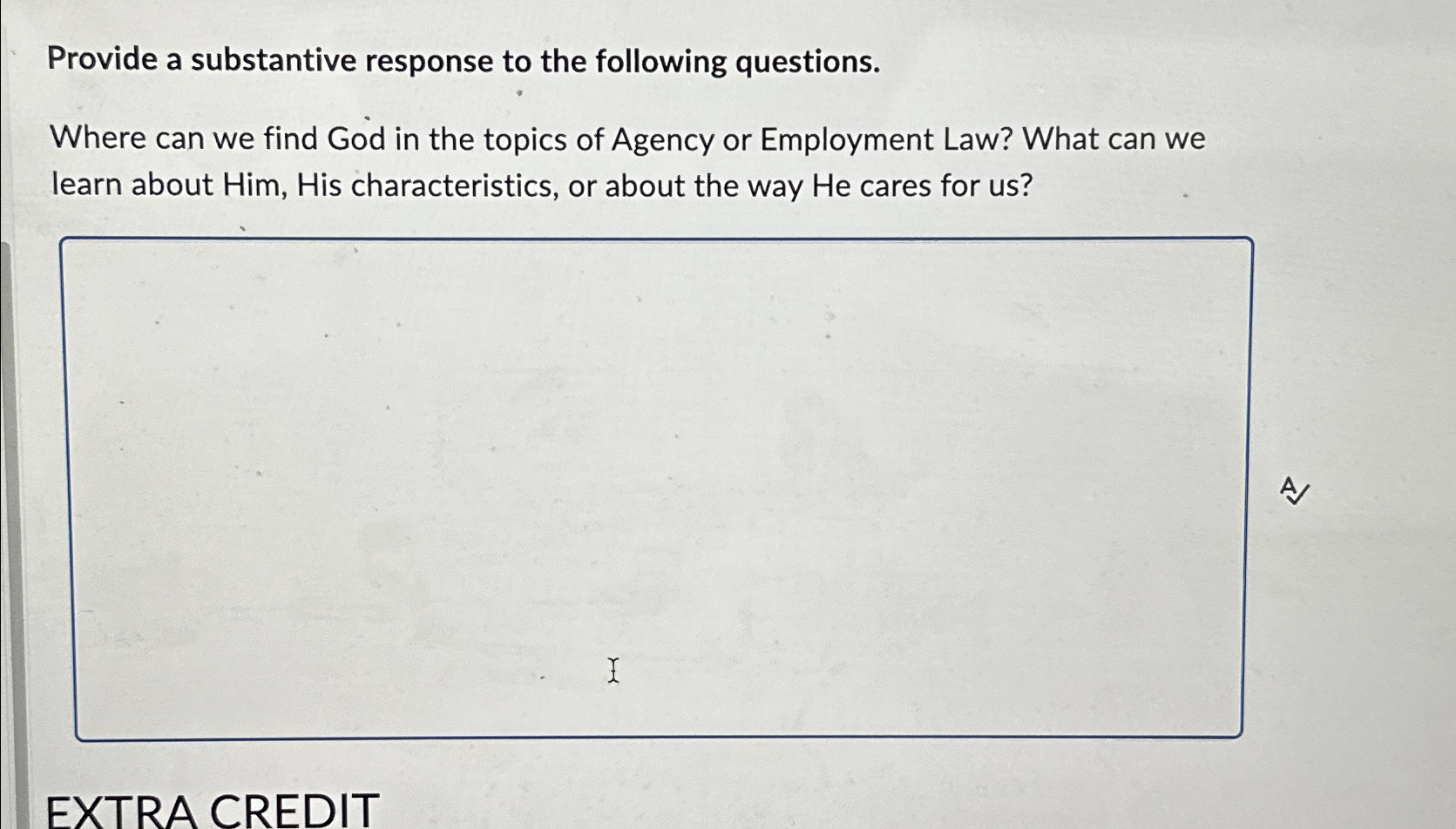 Solved Provide a substantive response to the following | Chegg.com