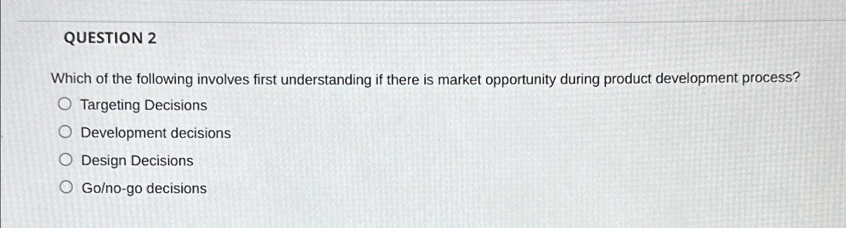 Solved QUESTION 2Which of the following involves first | Chegg.com