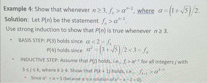 Solved please explain the inductive step accurately to where | Chegg.com