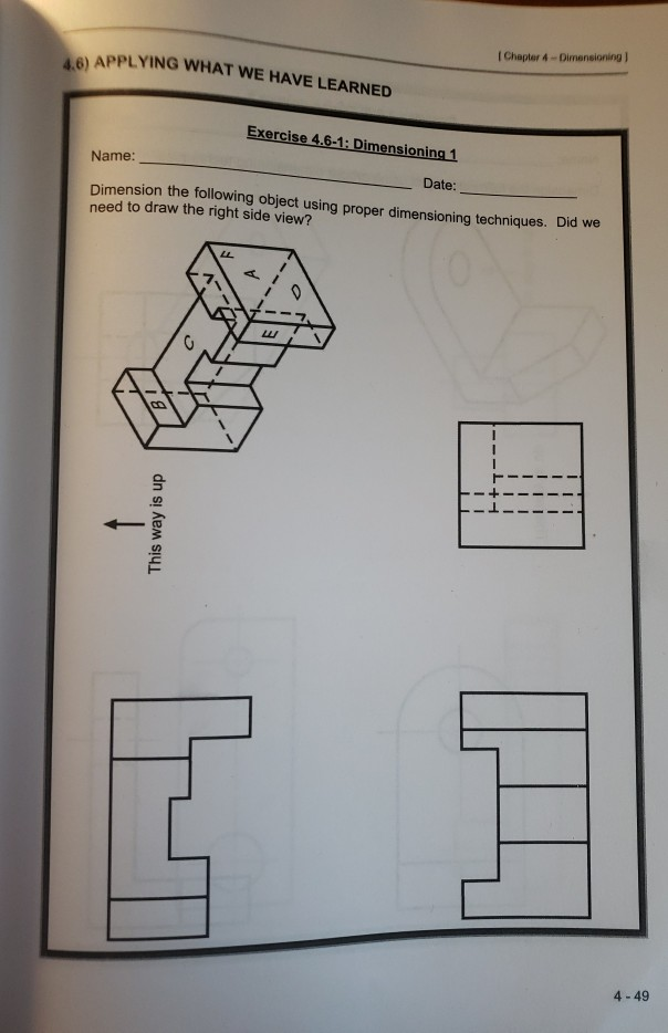 Solved 4.6) APPLYING WHAT WE HAVE LEARNED Chapter 4 - | Chegg.com