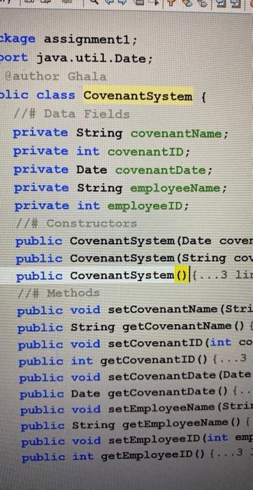 Solved Can u please explain if I should but "private" or | Chegg.com