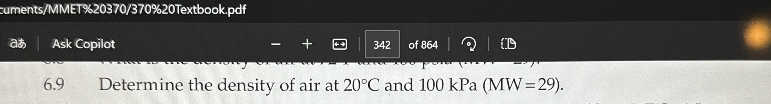 Solved 3.38 ﻿Determine the enthalpy, specific volume, | Chegg.com