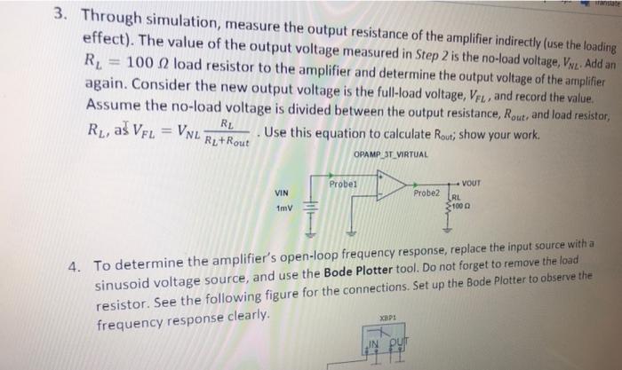 Solved 1. Open a Multisim new design window and place a | Chegg.com