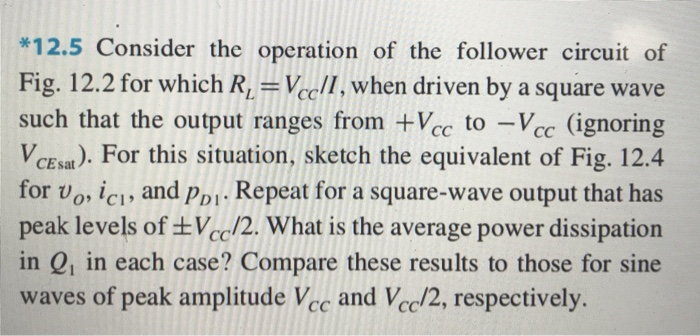 Solved D 12.29 Repeat Example 12.5 for the situation in | Chegg.com