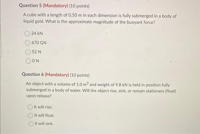 Solved A cube with a length of 0.50 m in each dimension is | Chegg.com