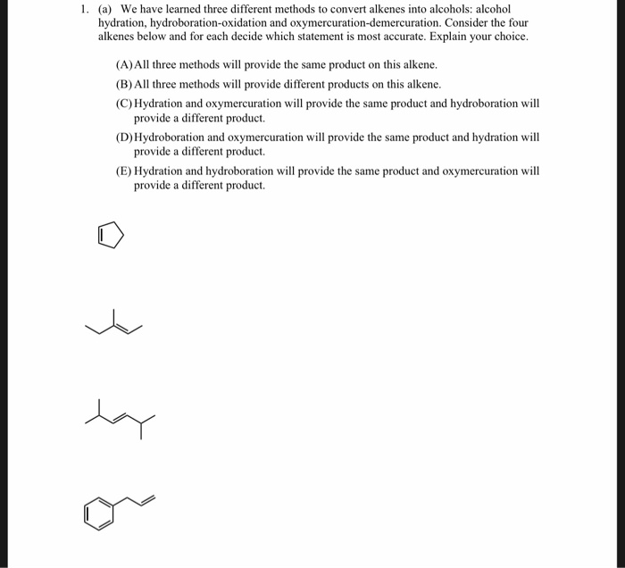 Solved: 1. (a) We Have Learned Three Different Methods To ... | Chegg.com Solved: 1. (a) We Have Learned Three Different Methods To ... | Chegg.com