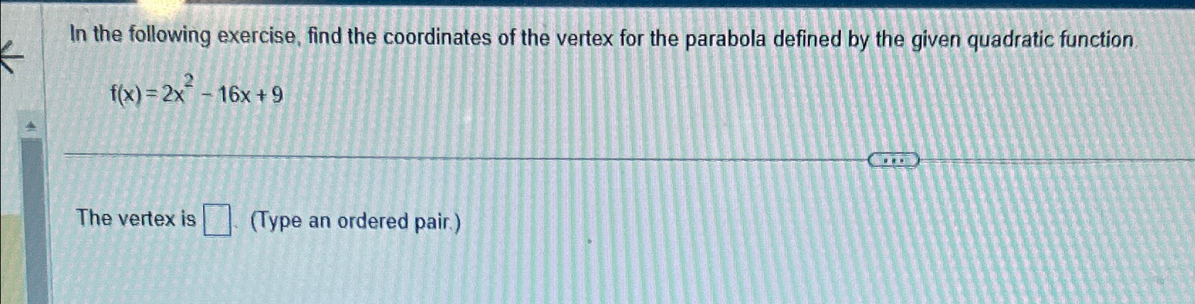 In the following exercise, find the coordinates of | Chegg.com In the following exercise, find the coordinates of | Chegg.com