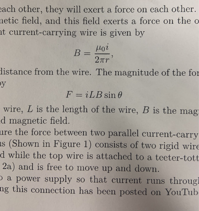 Solved Please derive an equation used to calculate mu(sub o) | Chegg.com