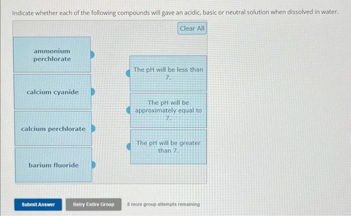Solved Indicate whether each of the following compounds will | Chegg.com