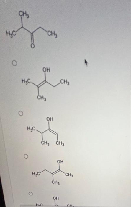 Solved Which of the following structures is the most stable | Chegg.com