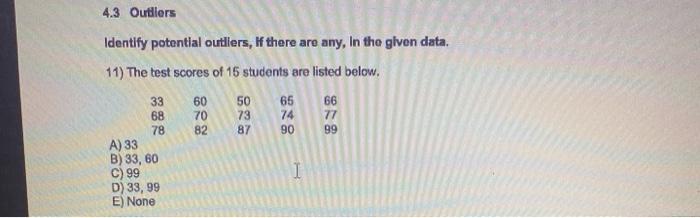 Solved Chapter 4 Understanding and Comparing Distributions | Chegg.com