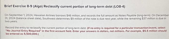 Solved Journal entry worksheet Record the entry to | Chegg.com