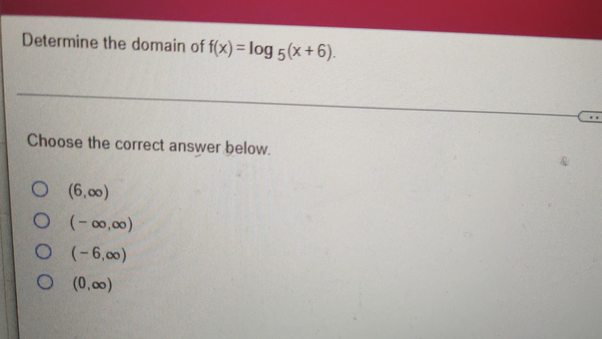 Solved Select the correct choice that completes the sentence | Chegg.com