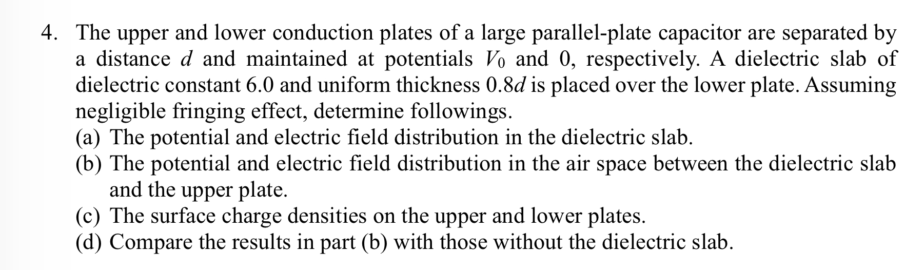 Solved The upper and lower conduction plates of a large | Chegg.com
