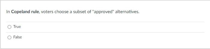 Solved In the binary voting model with two alternatives, | Chegg.com