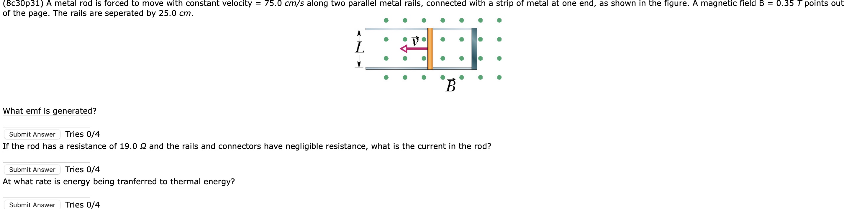 Solved Help with each part, please show steps. | Chegg.com