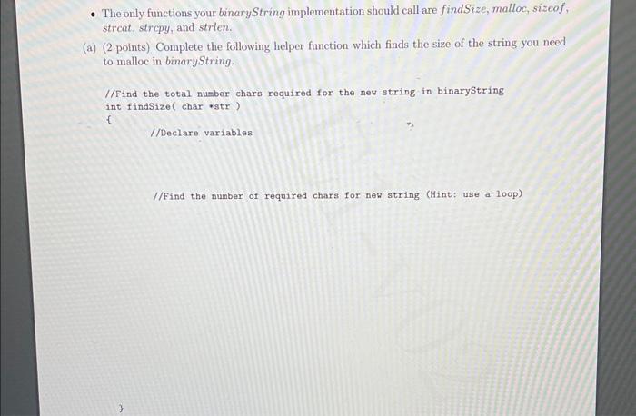 Solved Question 2 : Core Question - Dynamic Memory | Chegg.com
