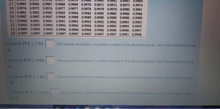 Solved Let Xbe a random variable that follows the normal | Chegg.com