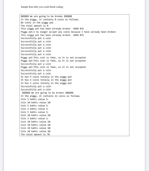 Solved Coding Using Data Collection Arraylist Coding 7601