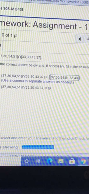 Solved px homeworkid=5805 108-M0451 mework: Assignment - 1 = | Chegg.com