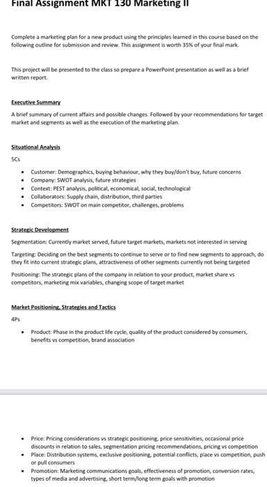 Solved Marking Matrix Presentation Marking Matrix | Chegg.com