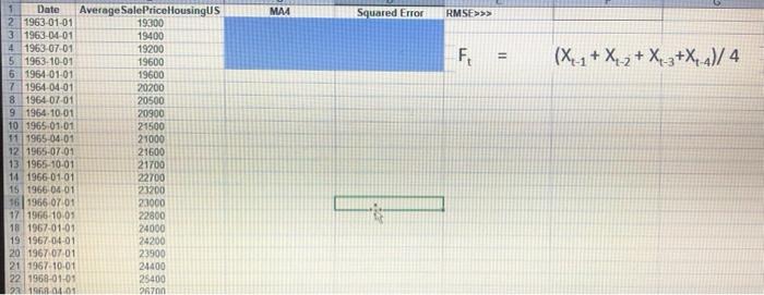 Use the attached MS Excel spreadsheet containing 4 | Chegg.com