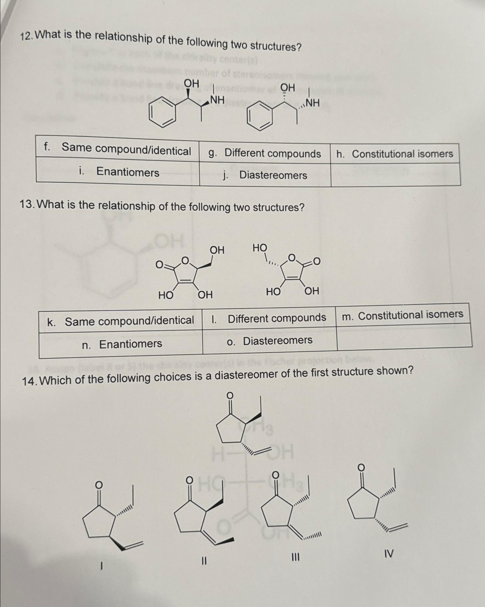 Solved What is the relationship of the following two | Chegg.com