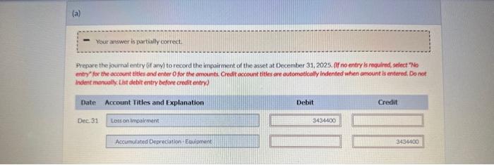 Solved Presented below is information related to equipment | Chegg.com
