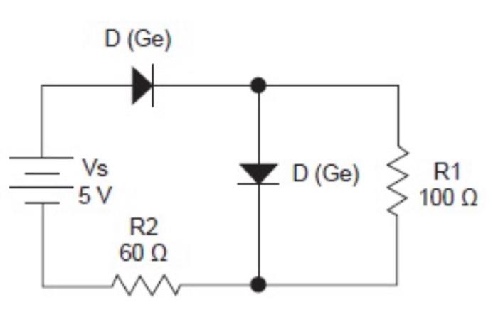 Solved Applying the 2nd. The approximation for the diode | Chegg.com