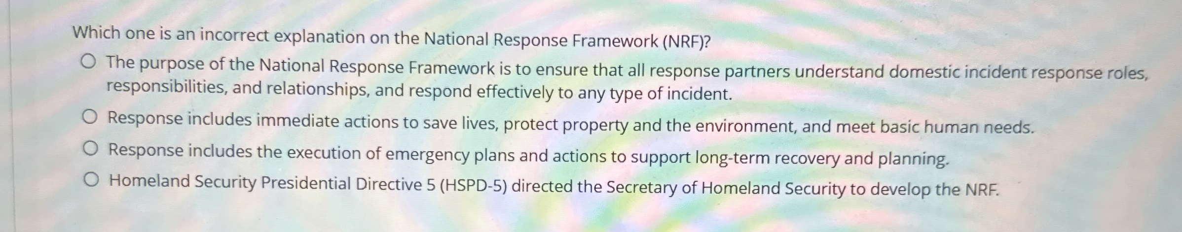 Solved There are 4 ﻿theories that might help us understand a | Chegg.com