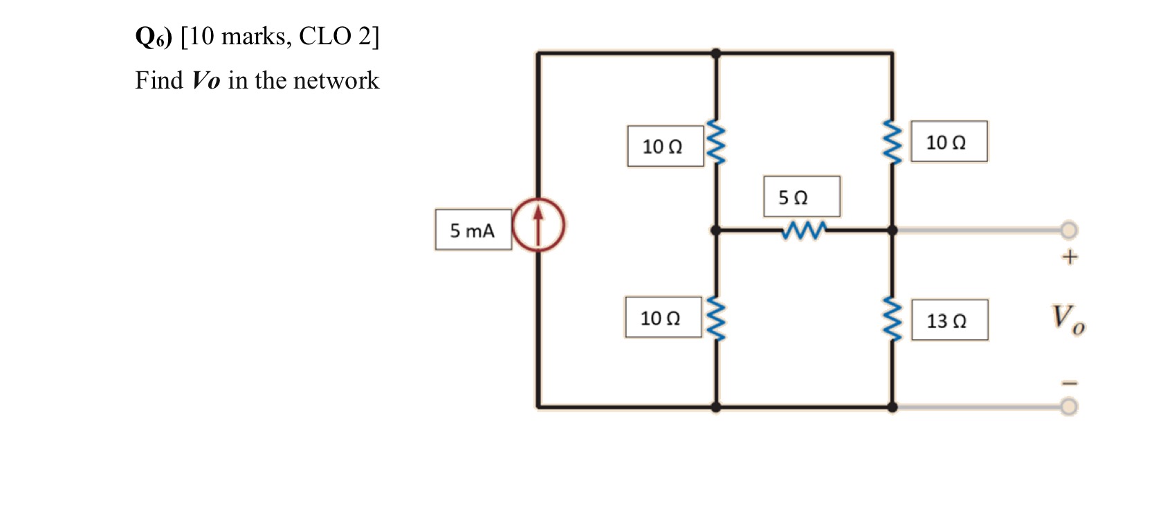 Solved Find Vo ﻿in the network | Chegg.com