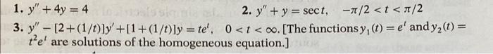 Solved For the given differential equation, (a) Determine | Chegg.com