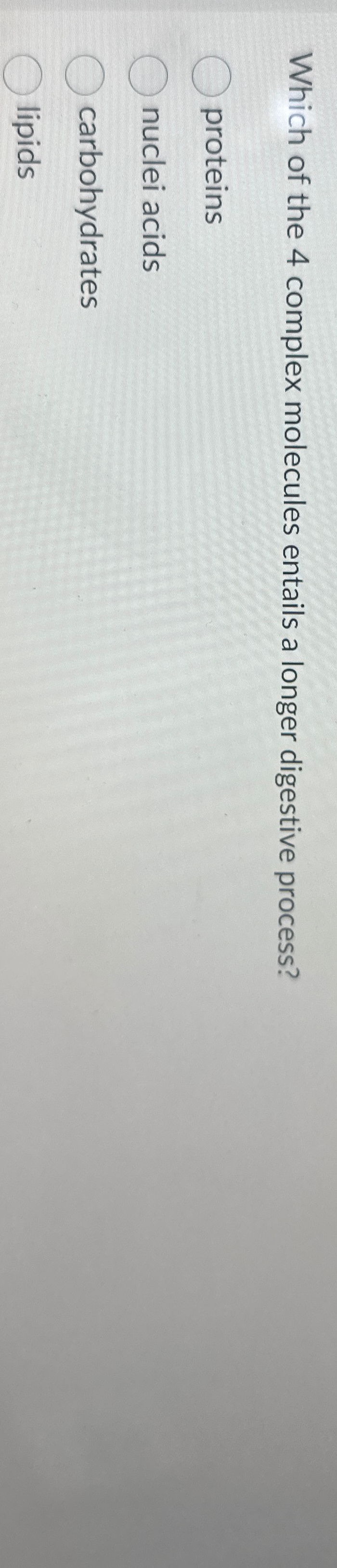Solved Which of the 4 ﻿complex molecules entails a longer | Chegg.com