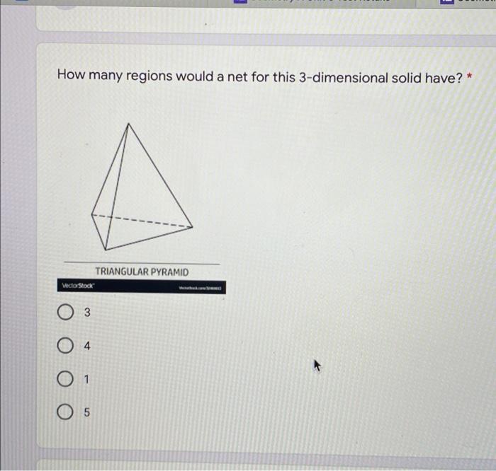 Solved How many regions would a net for this 3-dimensional | Chegg.com