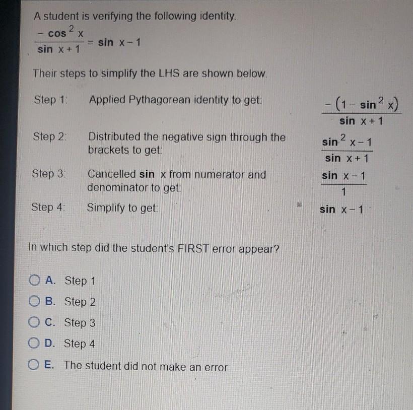 Solved 5 If sec A= - 3 and tan A>0, then 370 O CAZ Α. π | Chegg.com