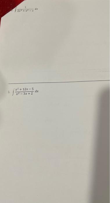 Solved B. Evaluate the following integrals using partial | Chegg.com