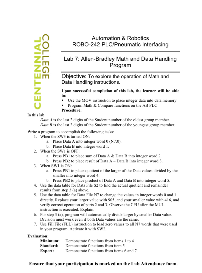 Solved Automation & RoboticsROBO-242 ﻿PLC/Pneumatic | Chegg.com