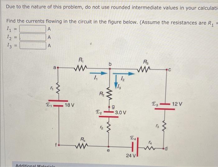 Solved Due to the nature of this problem, do not use rounded | Chegg.com